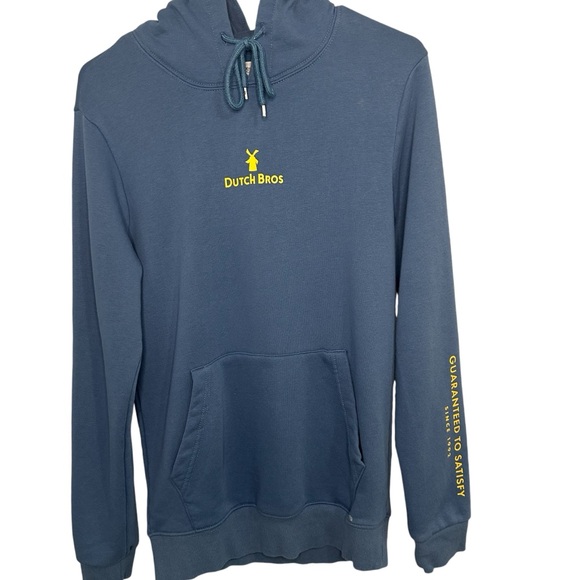 Dutch Bros | Shirts | Dutch Bros Xssmallmediumlarge Blue With Gold ...